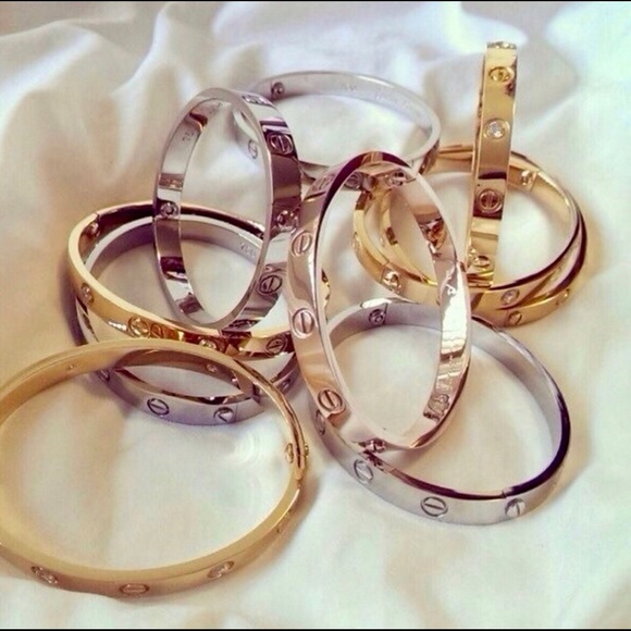 1 Oak | Jewelry | Cute Screw Design Bracelet Bangle For Her | Poshmark